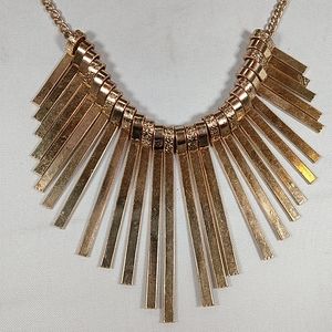 Jewelry | Gold Color Fringe Necklace | Poshmark